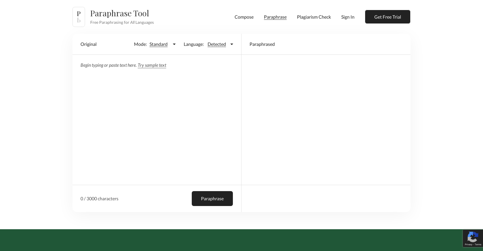 Paraphraser - TheSecretAi
