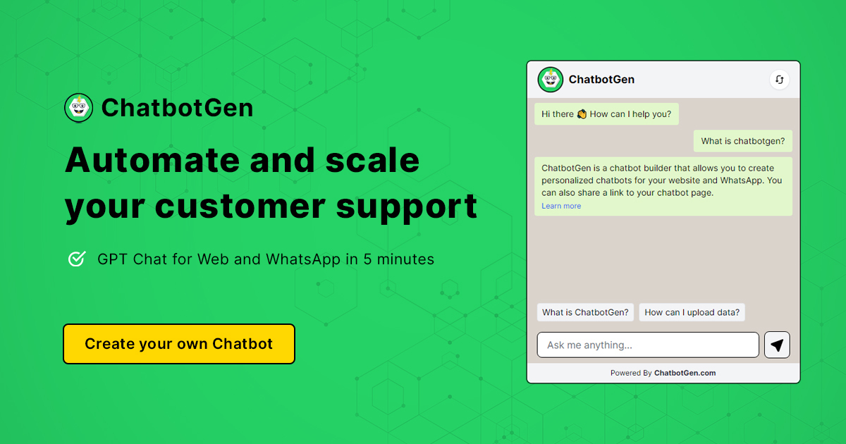 ChatbotGen - TheSecretAi